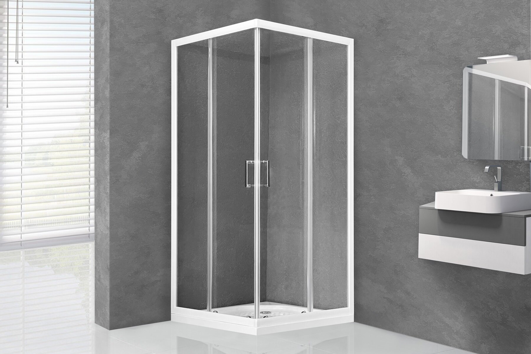 Душевой уголок Royal Bath 120HP-T 120*120*200 ( прозрачное)