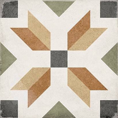 Керамический декор Equipe Art Nouveau Empire Colour 20х20 см, современный стиль