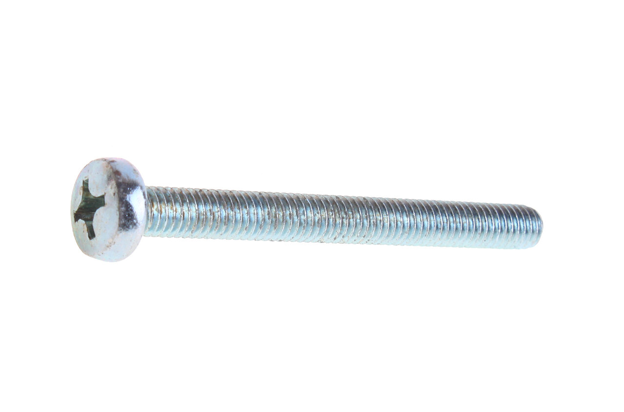 Винт, M6x1,0x60, с полуцилиндрической головкой, под крест, сталь