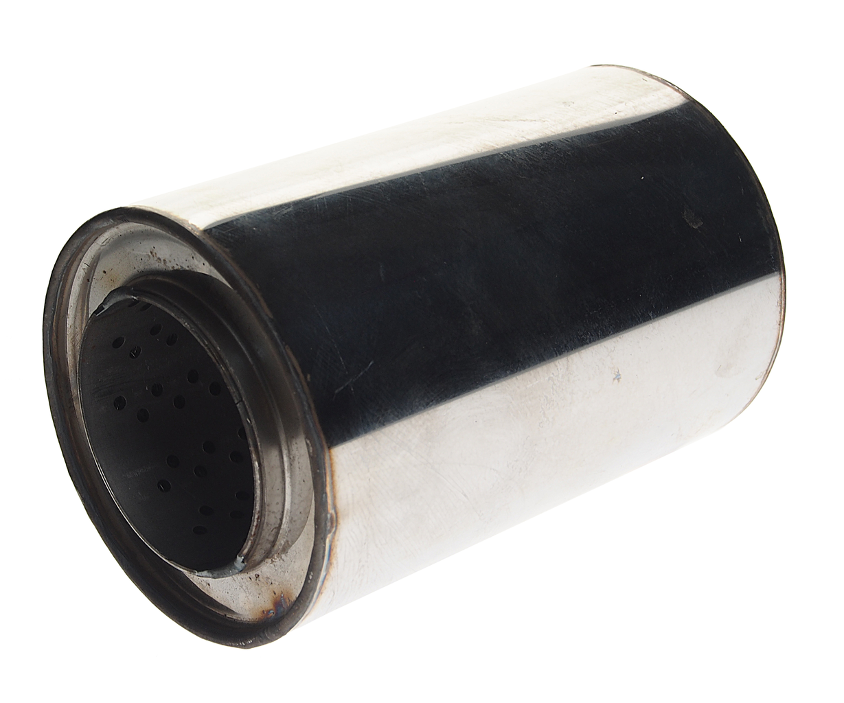 Пламегаситель коллекторный L=140мм (внешн. D=95мм, внутр. D=55мм) нержавеющая сталь TRANSMASTER