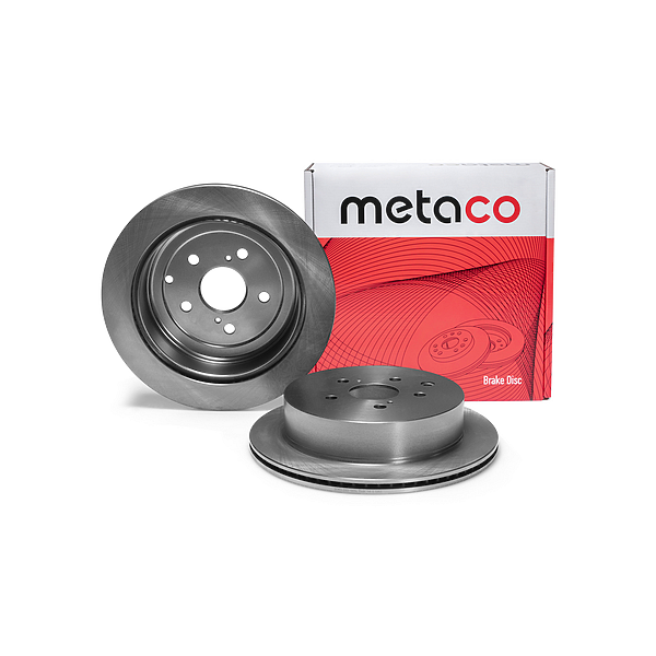METACO 3060-252 (4243148080) диск тормозной задний Lexus (Лексус) rx 300 / 330 / 350 / 400h (2003-2009), (Комплект 2 штуки)
