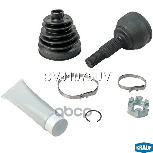 ШРУС наружный NISSAN QASHQAI 2.0 4WD [MR20DE] 141 HP 2007 - 2013, NISSAN QASHQAI 1.5 DCI [K9K 732 K9K 764 K9K 28 Krauf арт.