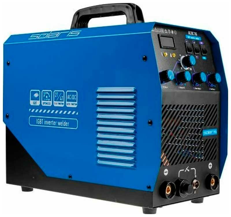 Инверторный аппарат для аргонодуговой сварки Solaris TIG-220 AC/DC