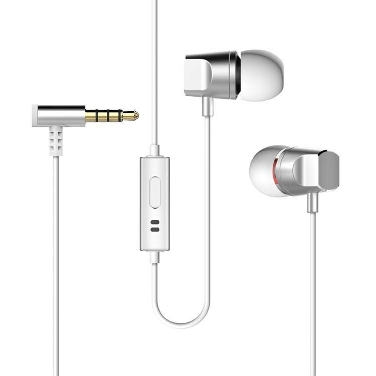 Стереогарнитура Stereo Alum, серебряный, Deppa DEP-44138