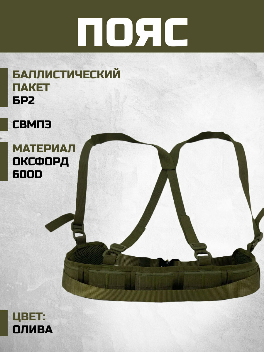 Пояс тактический Олива