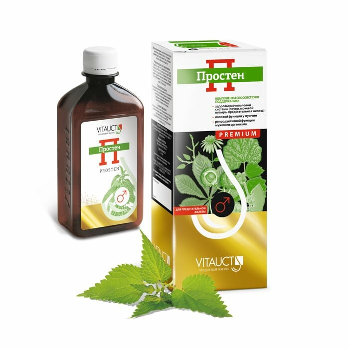 Простен Премиум Витаукт 250 мл, Комплекс для мужского здоровья