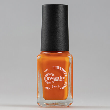 Swanky Stamping , Лак для стемпинга S51, vermillion orange 6 мл