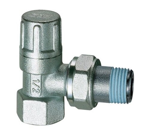 Вентиль угловой запорный Ø1/2" (FV 1200 12) FAR (трубная резьба)