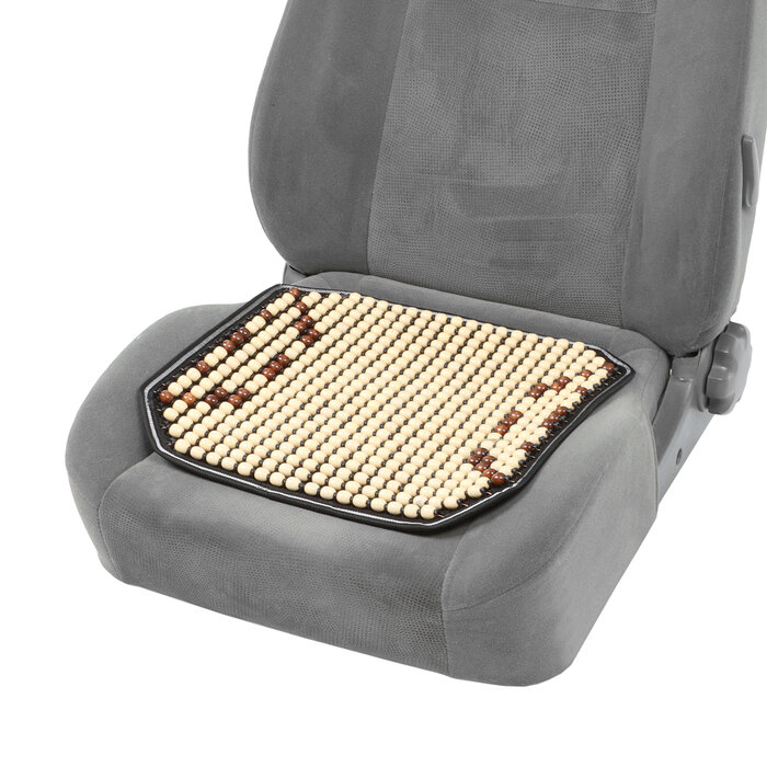 Накидка-массажёр на сиденье автомобиля, 41×41см, дерево