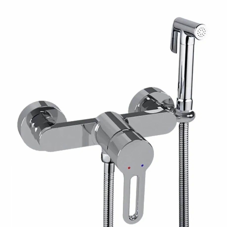 Гигиенический душ со смесителем SHEVANIK S8105-1 хром