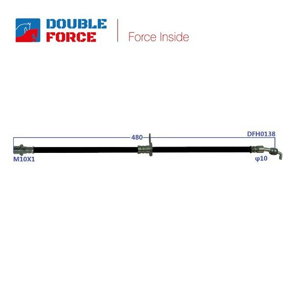 Шланг тормозной Double Force арт. DFH0138, ОЕМ номер 90947-02782