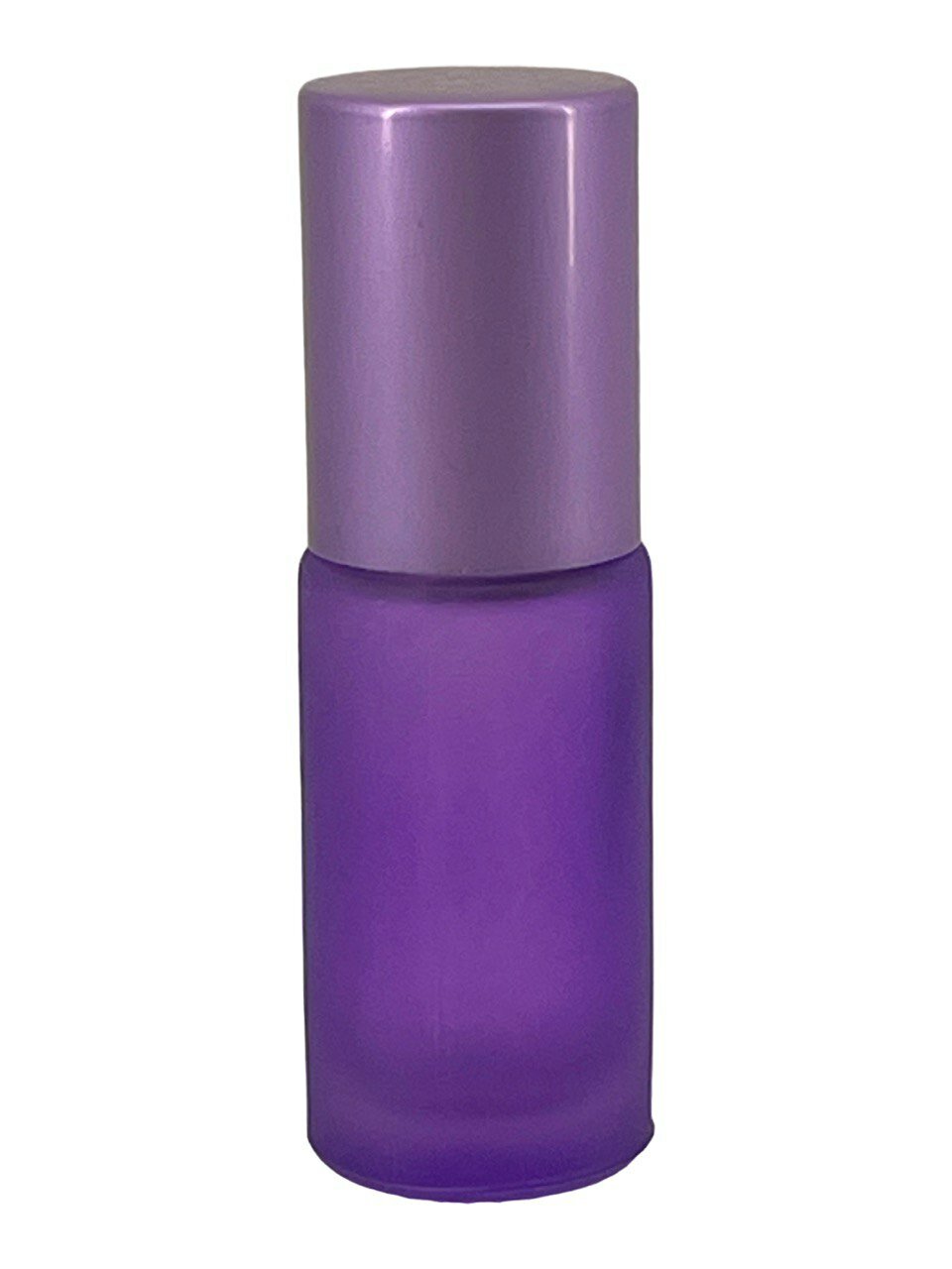 Набор роллеров для эфирных масел, флакон 5мл, 8 штук, фиолетовое стекло