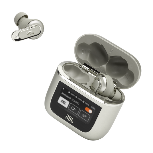 Беспроводные наушники JBL Tour Pro 2 Champagne с активным шумоподавлением USB Type-C