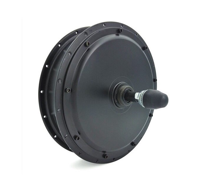 Мотор-колесо заднее, 1500Вт, прямой привод, под трещотку, DDK (Без обода)