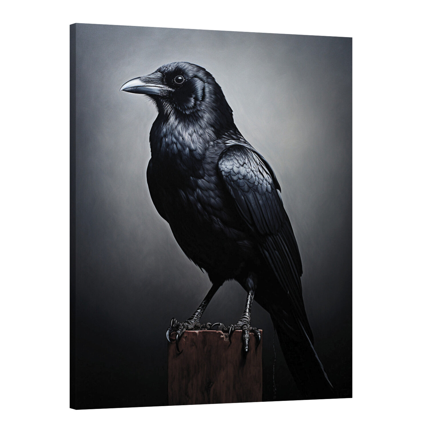 Интерьерная картина 50х70 "Вороний зов"