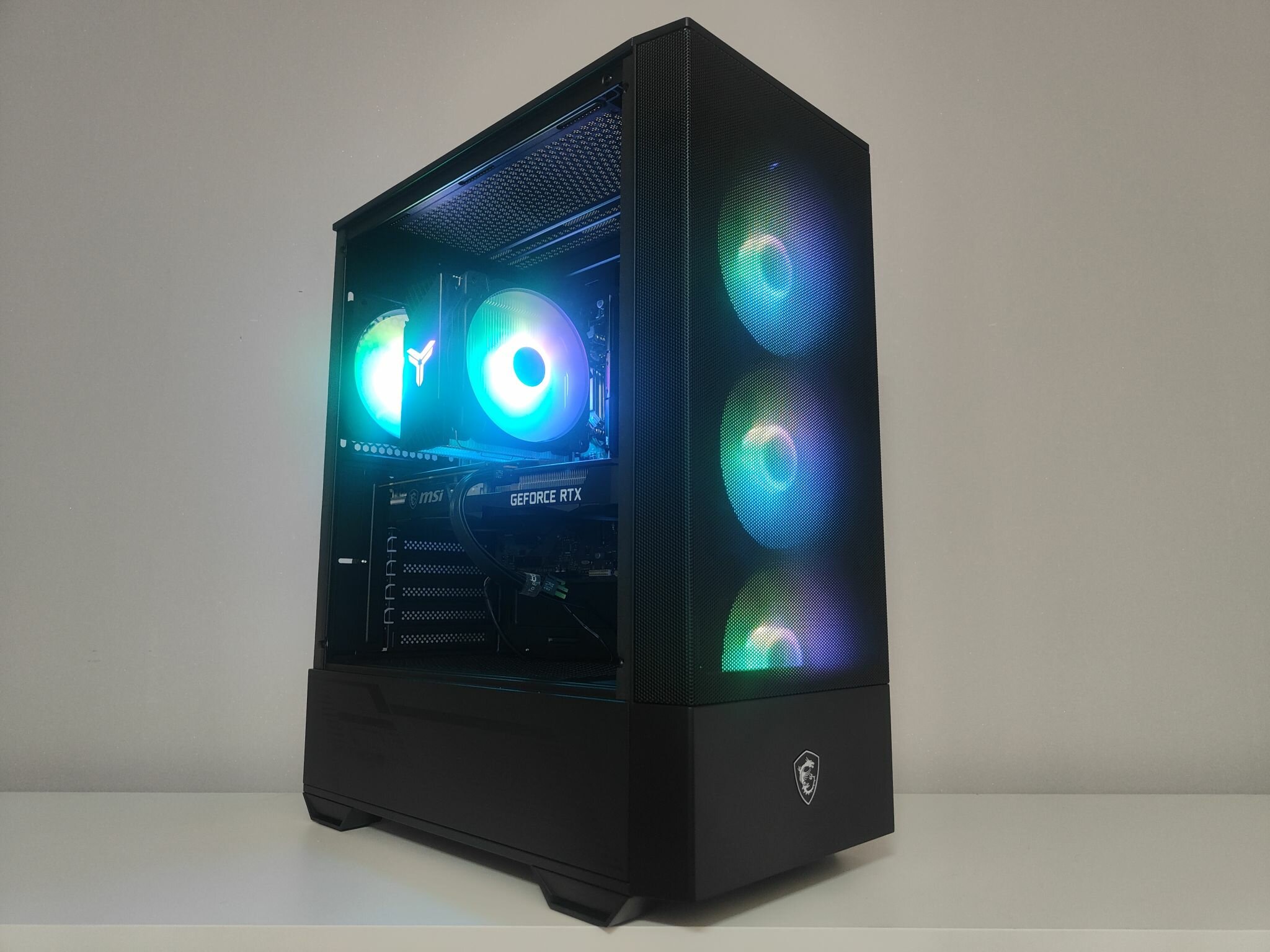 Мощный игровой компьютер (системный блок) MSI MAG INTEL Core i7 10700 8 ядер, 4800 МГц, 32 ГБ DDR4, RTX3070Ti, SSD 512ГБ+1000гб ssd, 750W, Win 10 PRO