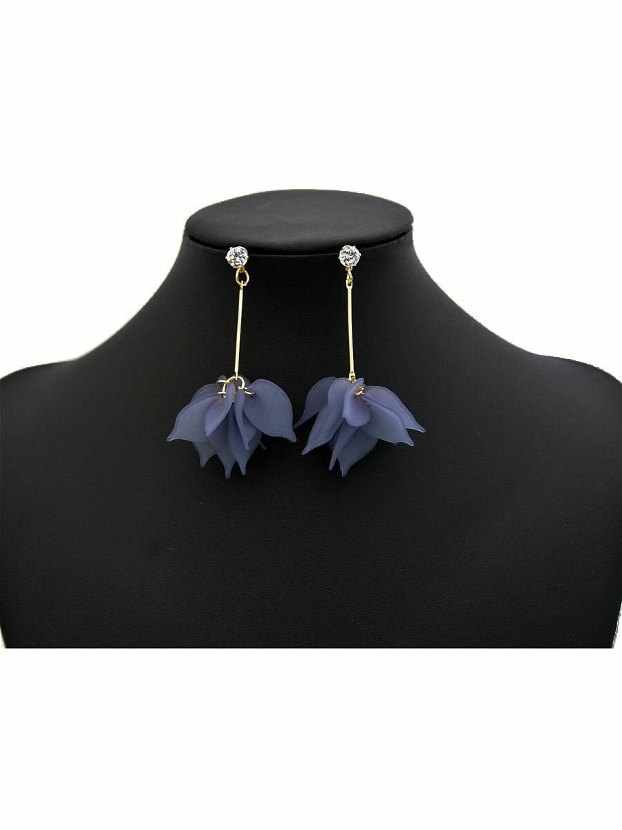 Серьги, циркон