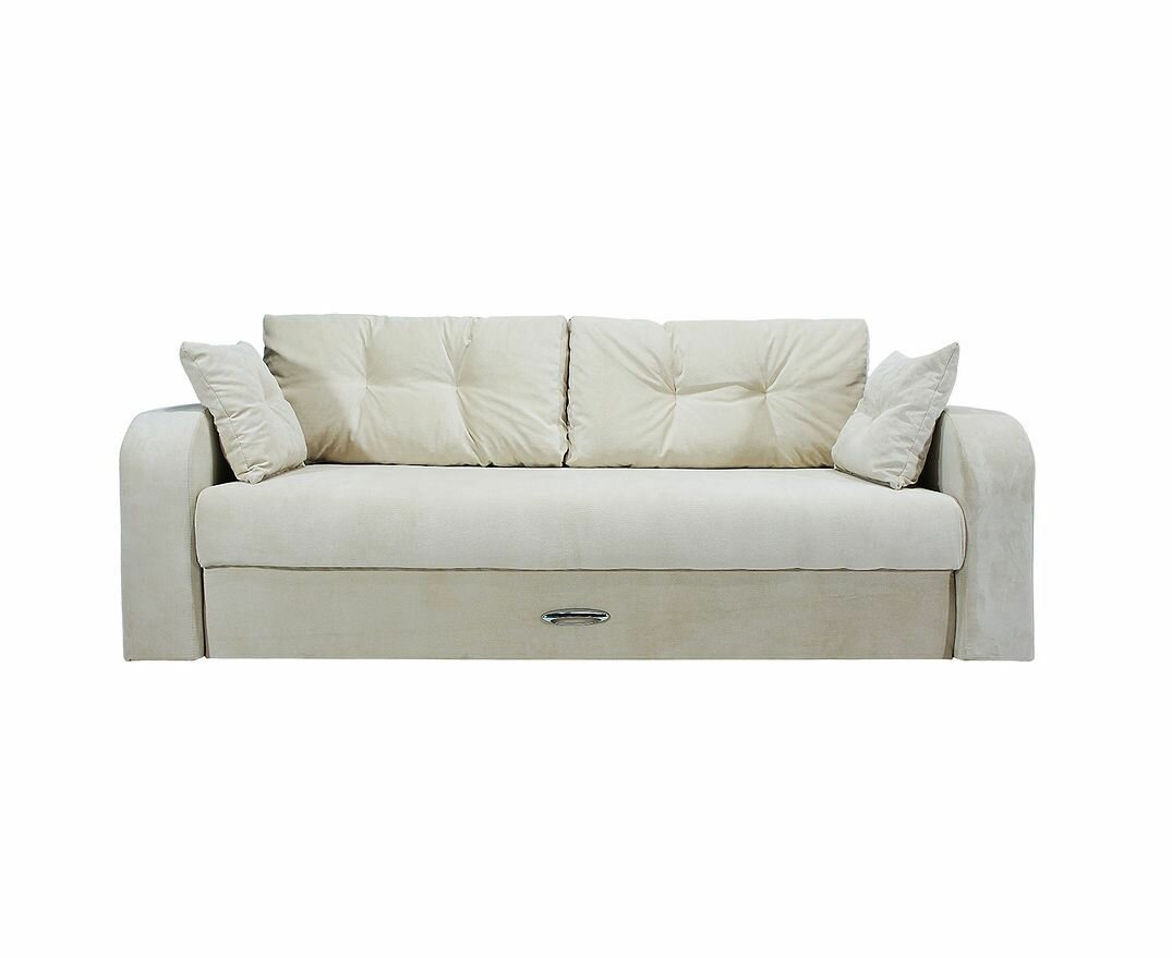 Диван еврокнижка Fotodivan Дублин Люкс 160 Бежевый Размеры: Высота 100мм Глубина 1100мм Ширина 2300мм