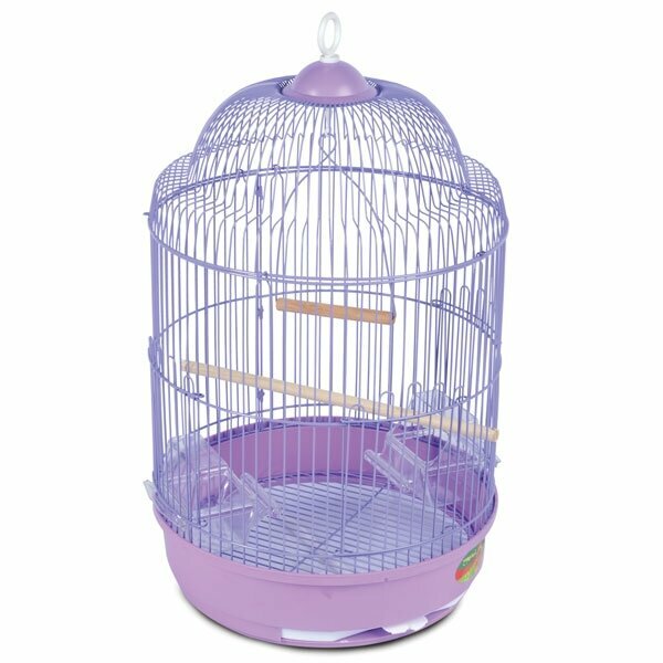 Triol 33А клетка круглая для птиц 33*56,5 см.