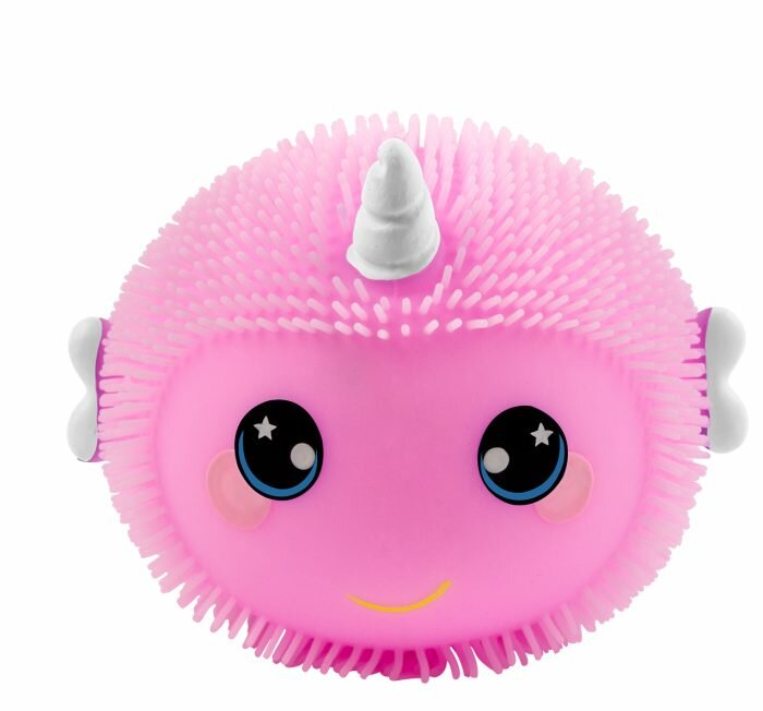 Игрушка-антистресс 1toy Йо-Ёжики, "Животные" единорог 13 см, со светом. в ассорт.