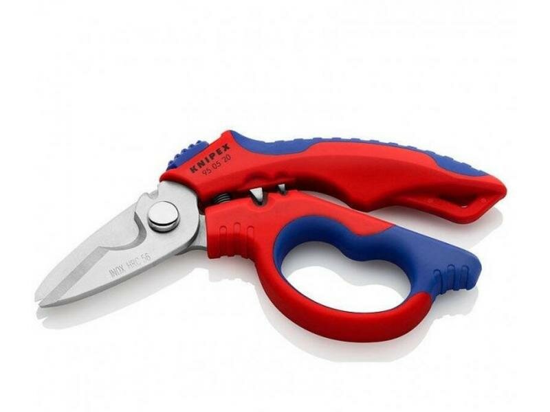 Ножницы электрика Knipex угловые KN-950520SB