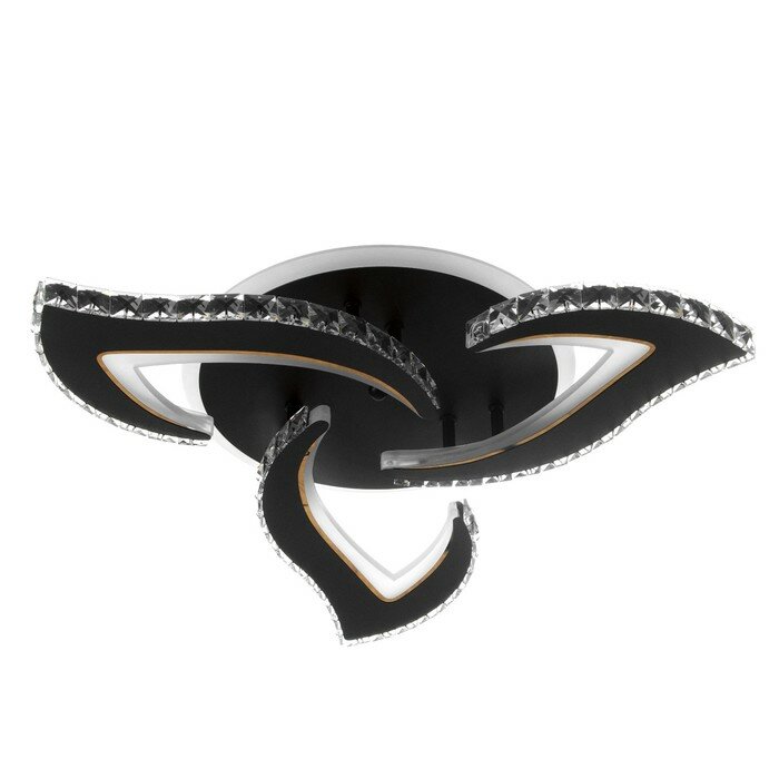 Люстра с ПДУ "Блейд" 3хLED 78Вт 3000-6000К RGB черный 57х57х10см, 9644101