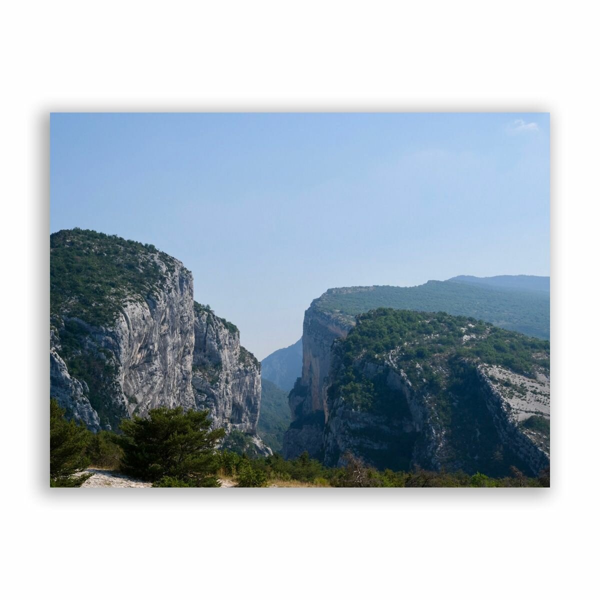 Постер, плакат на бумаге / Природа Франции - Пейзаж / Размер 40 x 53 см