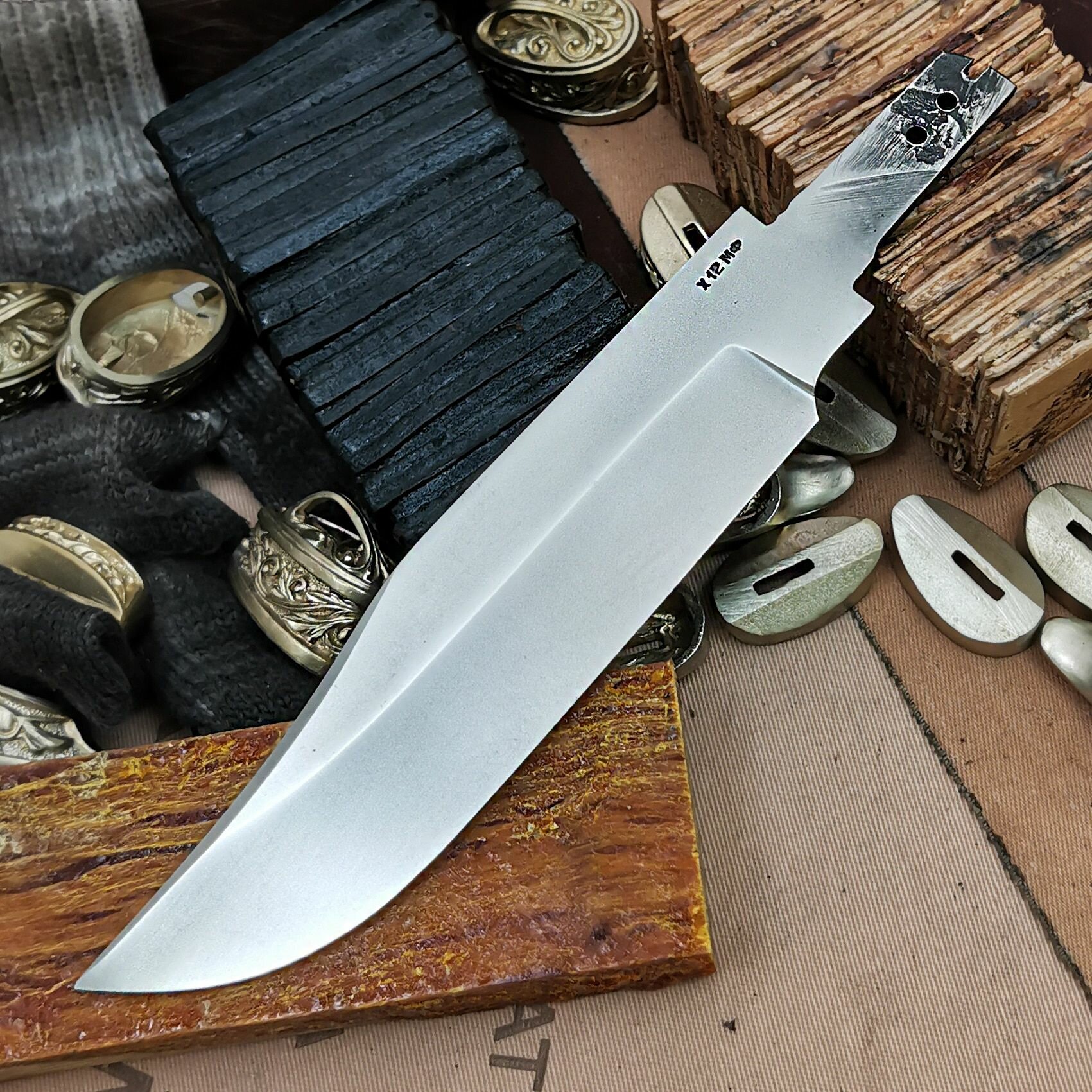 Клинок Аргонавт-2 из кованой стали Х12МФ