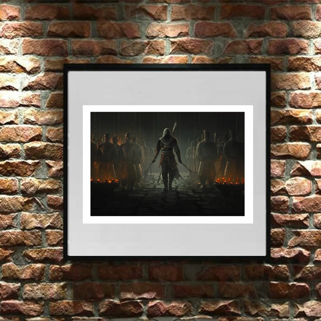Постер "Assassins creed codename Jade" из коллекции "Любимые герои" А3