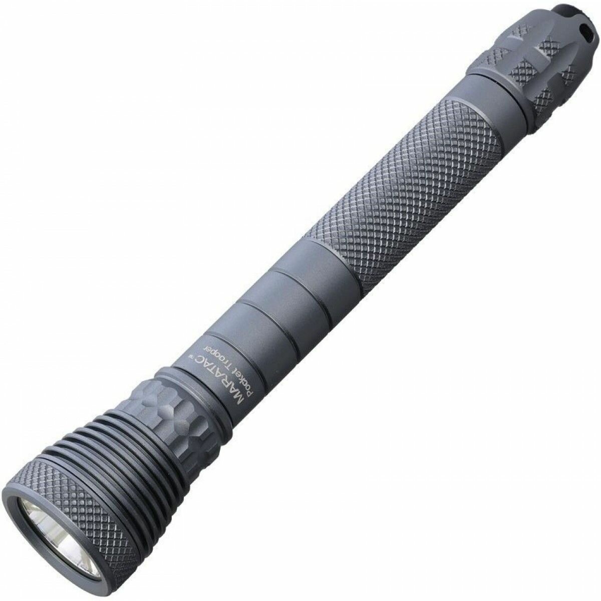 Тактический фонарь Maratac Pocket Trooper - Gray - AAAx2 Tactical Flashlight