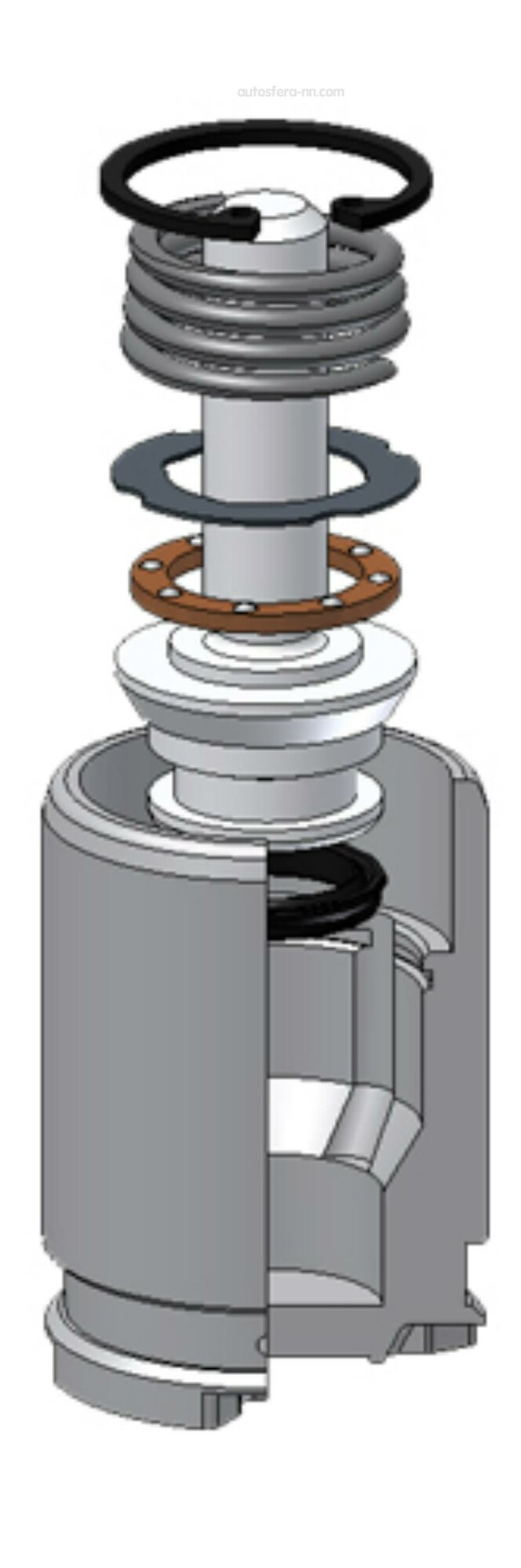 FRENKIT K344707 Поршень суппорта задн.
