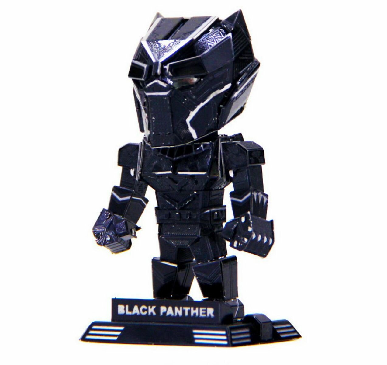 Металлический конструктор / 3D конструктор / Сборная модель Black Panther
