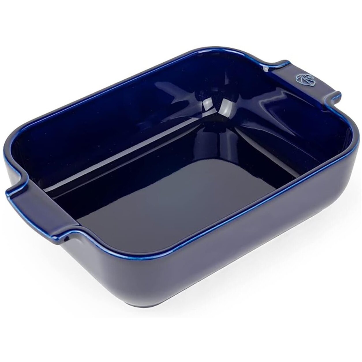 Форма для запекания Peugeot Appolia Plat four céramique rectangle bleu profond 60114