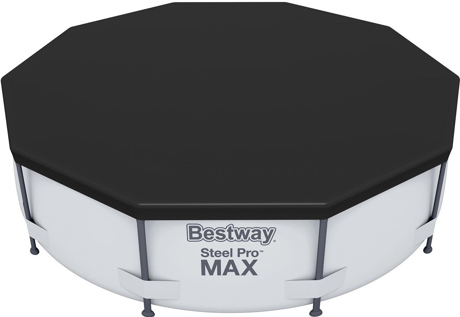 Тент для каркасных круглых бассейнов, укрывной материал для бассейнов, защита от мусора, 305 см, Bestway