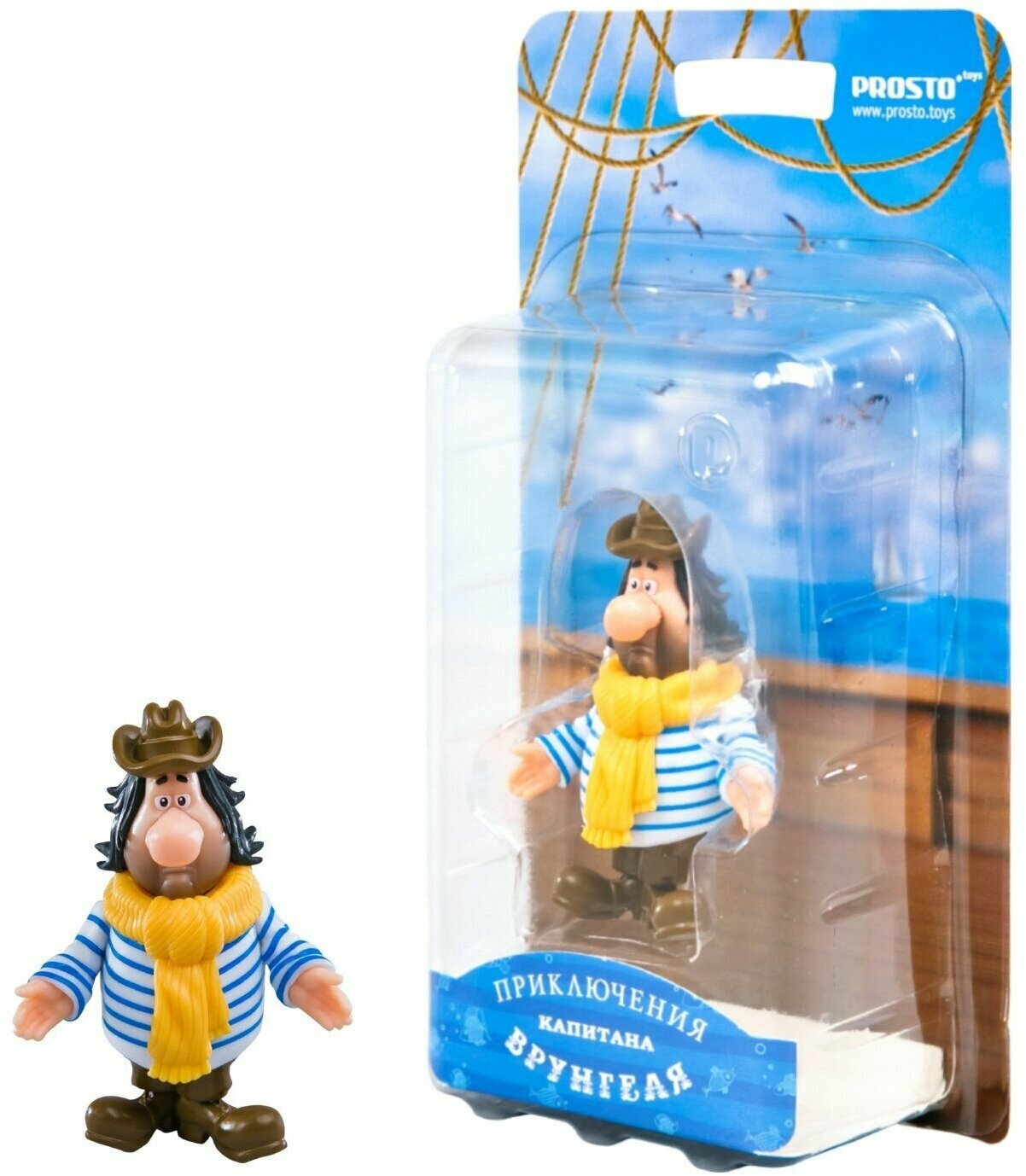 Фигурка Приключения Капитана Врунгеля Фукс 181904, 7 см