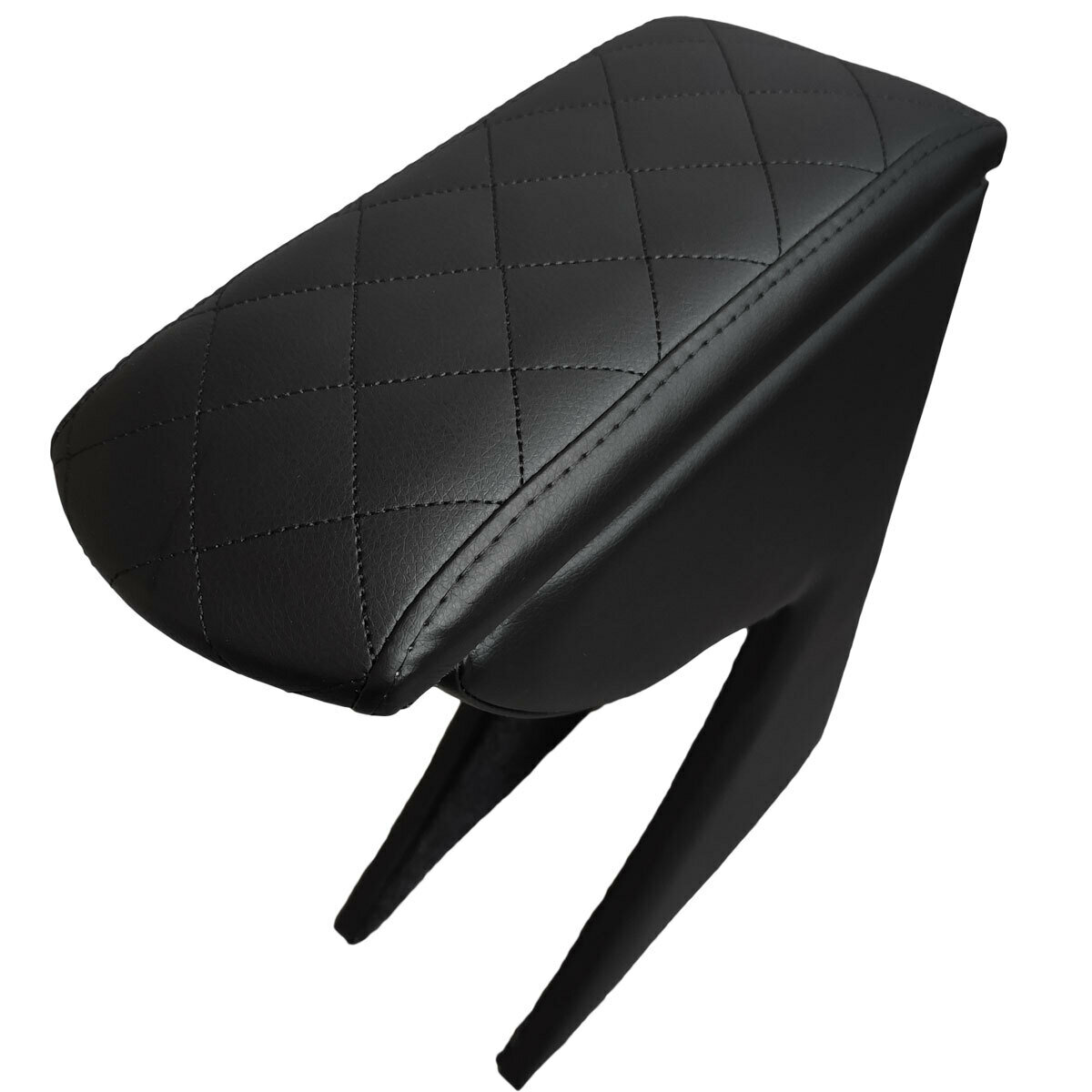 Подлокотник Форд Фиеста 5 [МК5] (2002-2008), цвет черный, исполнение "Премиум Ромб"