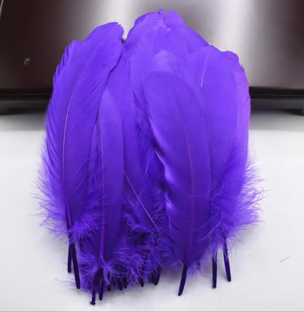 Гусиные перья для рукоделия