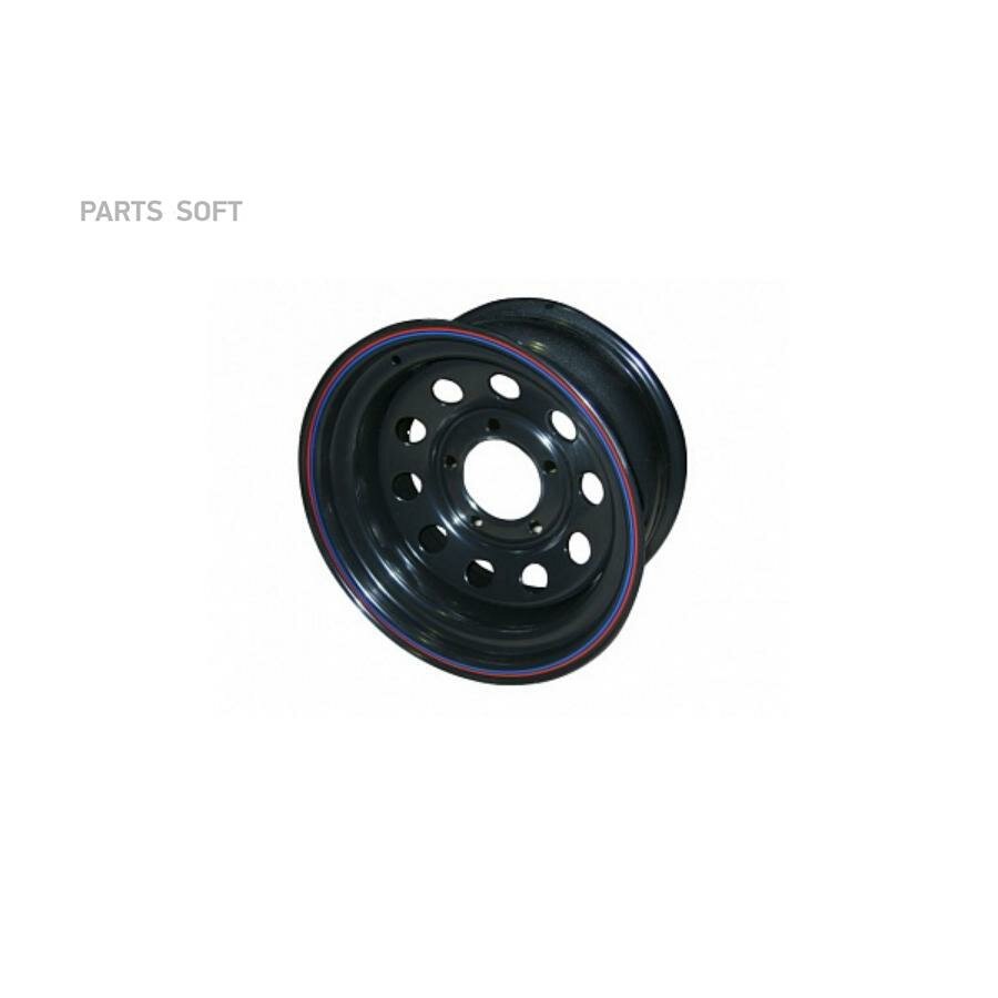 Off-road wheels уаз 8х16ш 5х139.7 ет-25 d110 чёрный