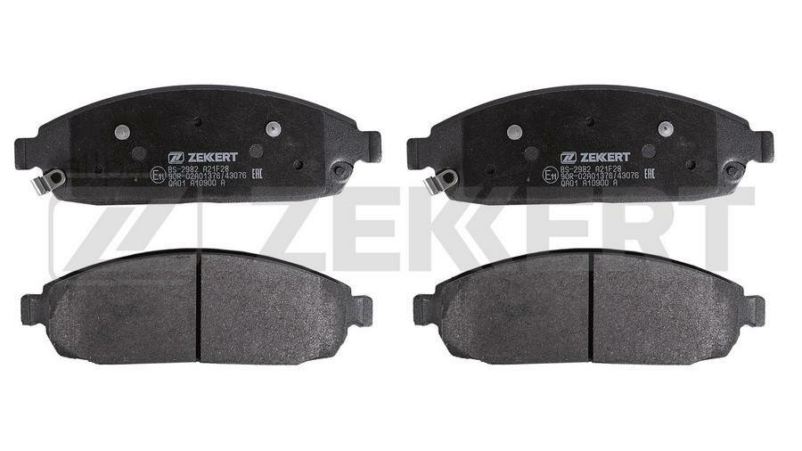 ZEKKERT BS-2982 Колодки торм. диск. передн. Jeep Commander 05- Grand Cherokee II-III 04-