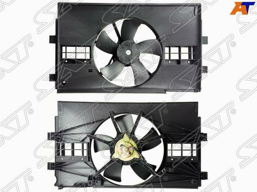 SAT ST-MBW5-201-A0 Диффузор радиатора в сборе MITSUBISHI LANCER X 07-