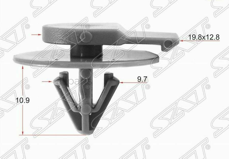 SAT ST-M11207 Клипса зажим BMW (Продажа по 10шт)