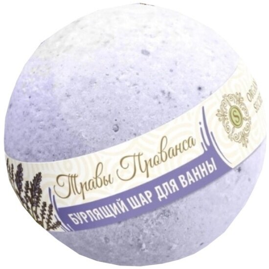 Бурлящий шар для ванны Organic Secret Травы прованса, 130 г