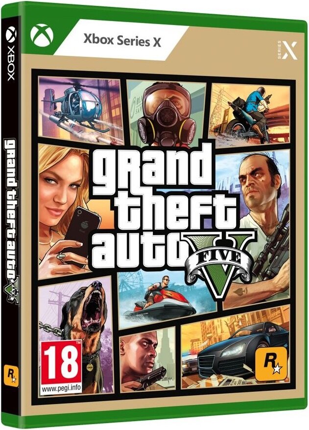 Grand Theft Auto V (русские субтитры) (Xbox Series X)