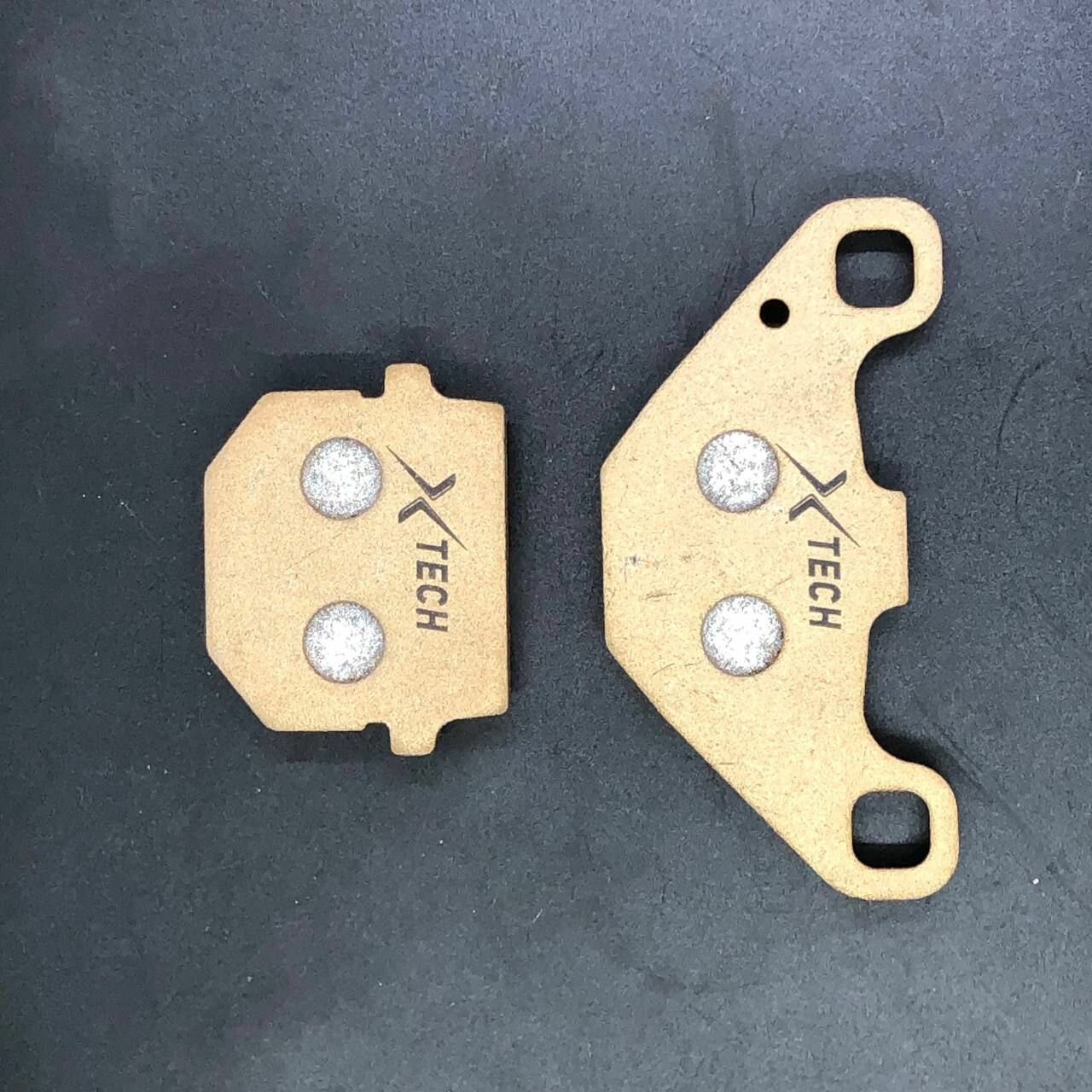 Тормозные колодки усиленные для мотоциклов, квадроциклов №11 X-tech semi-metallic