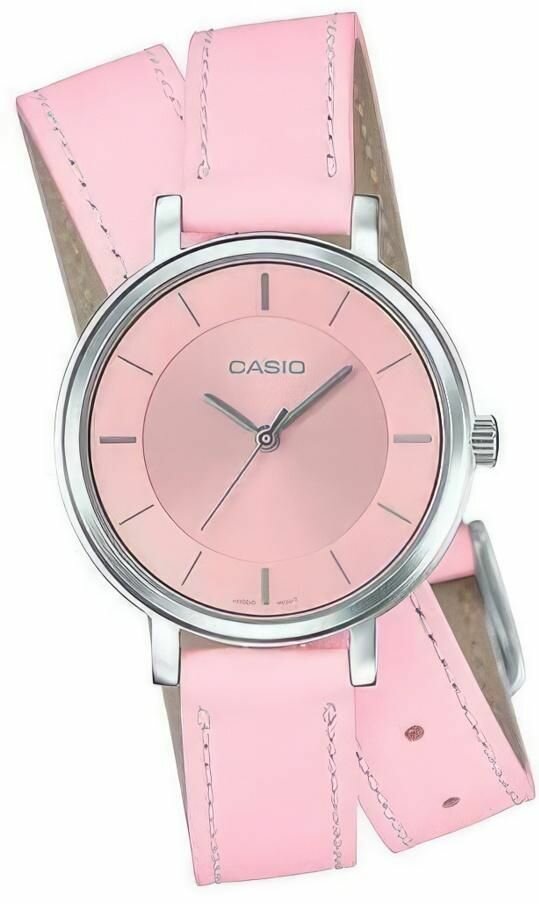 Наручные часы CASIO, серебряный, розовый — фото 1