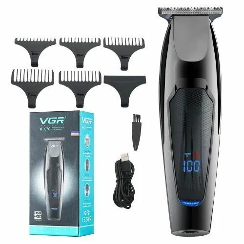 Машинка для стрижки волос / V 070, черный