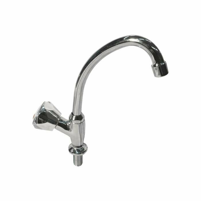 Кран настольный короткий излив Стандарт Моно ЦС КрН-11/2К D16 М_Крест Центр Сантехники (Подольск) СМ509711