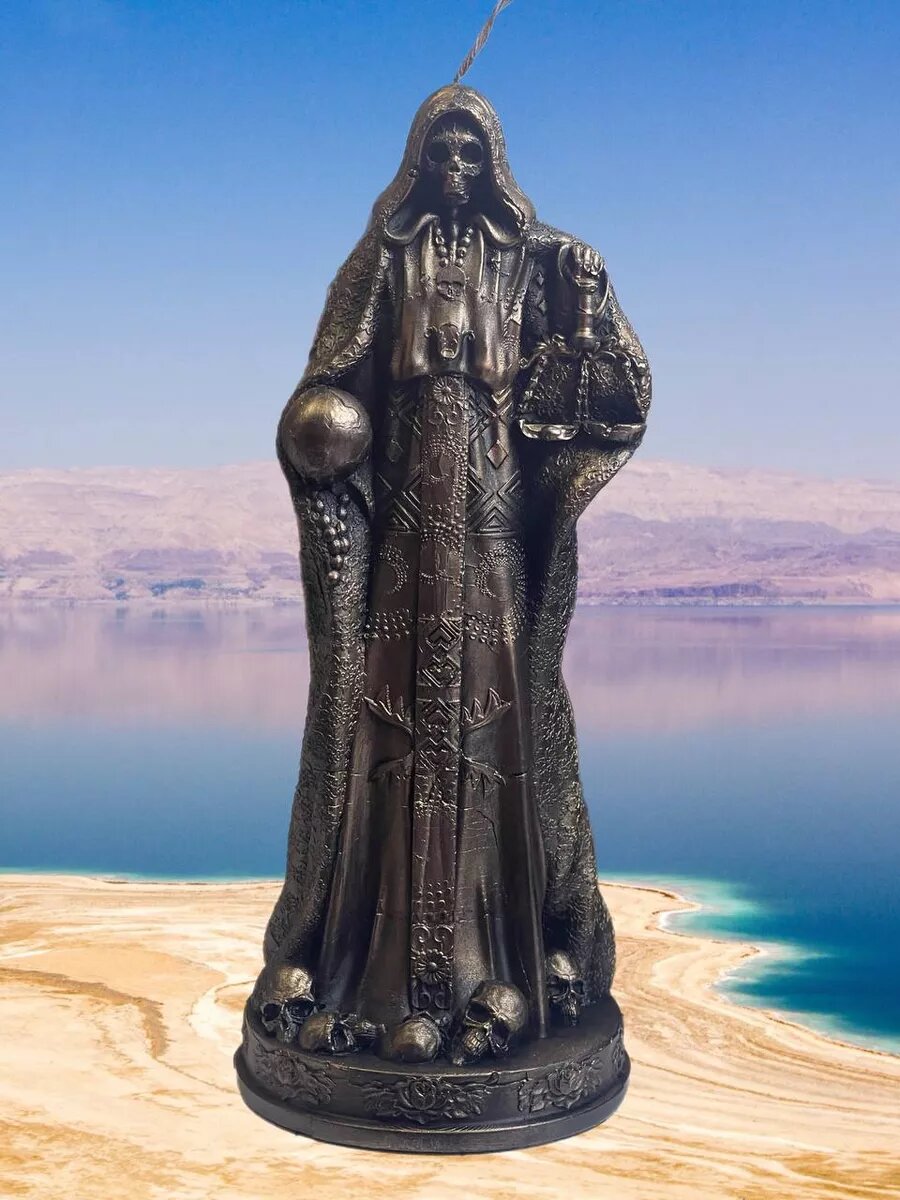 Свеча "Санта Муэрте"