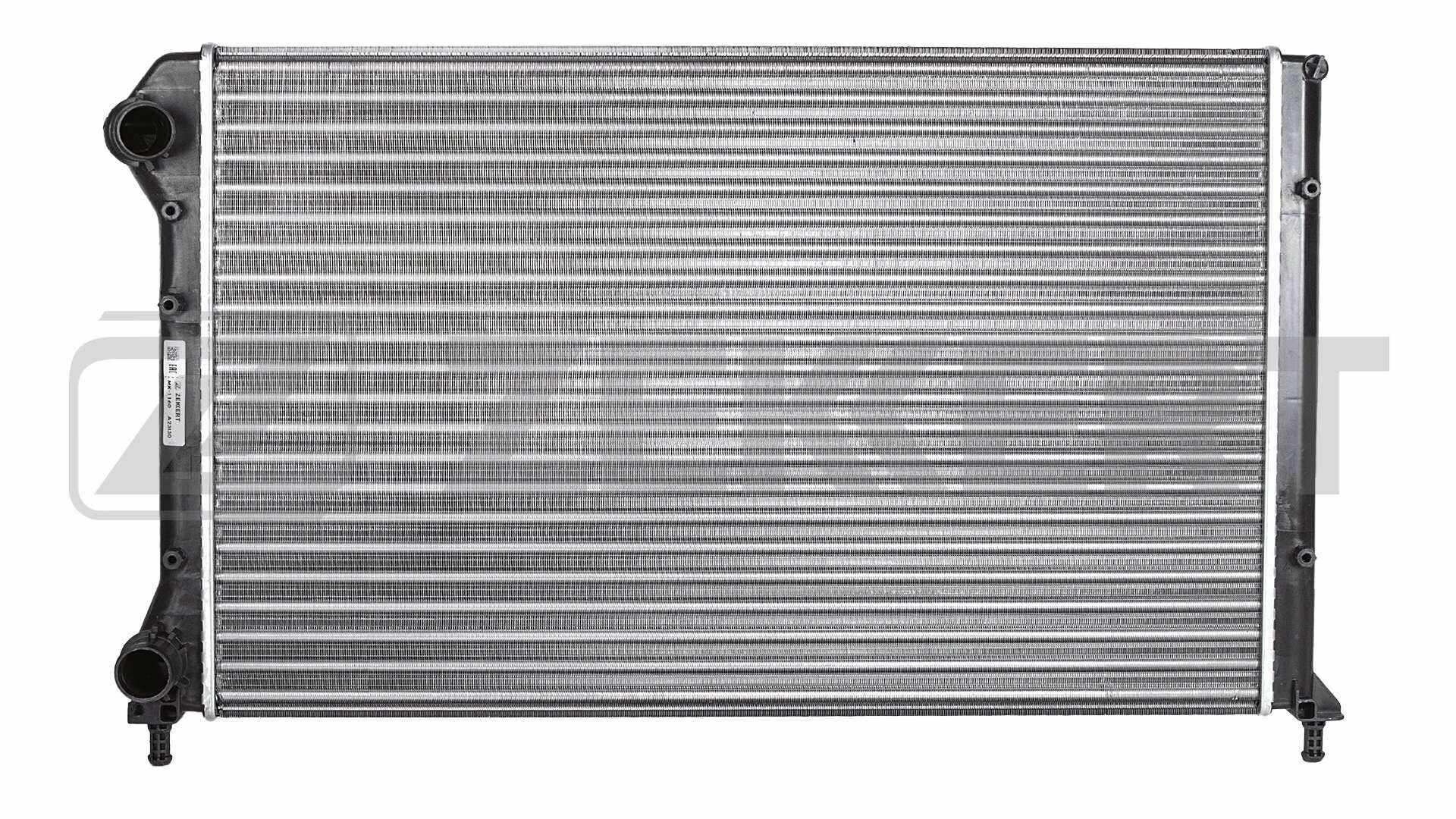 Радиатор охлаждения двигателя для Фиат Добло MK-1160 ZEKKERT