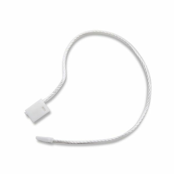 Биркодержатель веревочный (пломба-замочек)/18,5 см./1000 шт./